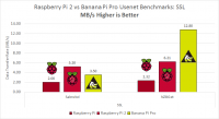 Raspberry Pi vs Pi 2 vs Banana Pi Usenet Benchmarks