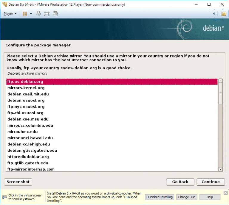 Install Debian Virtual Machine In Vm Workstation Player