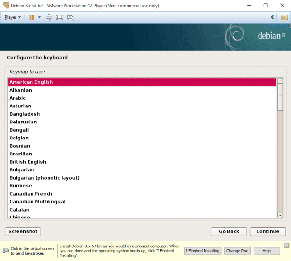 Install Debian Virtual Machine In Vm Workstation Player