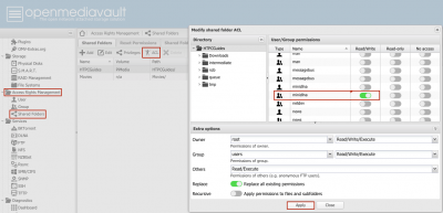 Install MiniDLNA Plugin OpenMediaVault