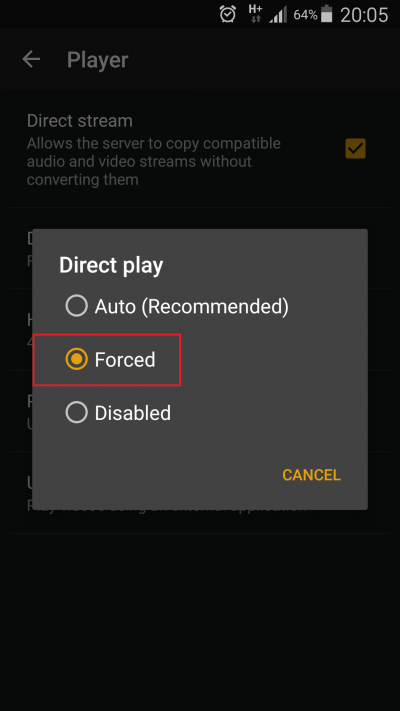 Fix Plex 'Server is not powerful enough' Error on Android