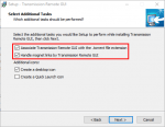 Configure Transmission Remote GUI Client on Windows